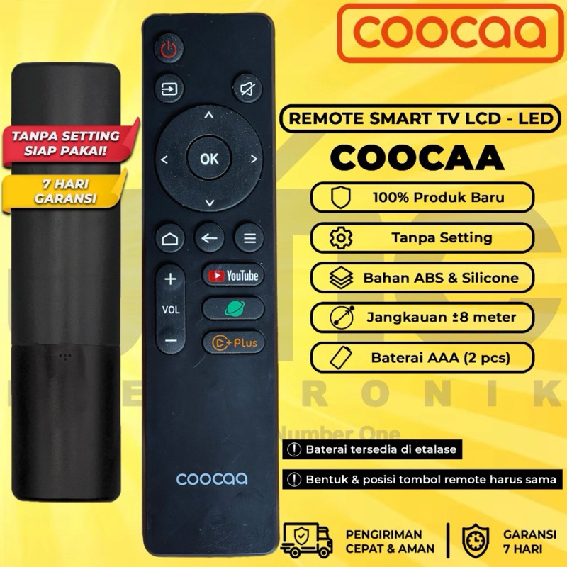 Jual Remot Remote TV Coocaa LCD LED Digital Smart TV 32S3U 40S3U 43S3U ...