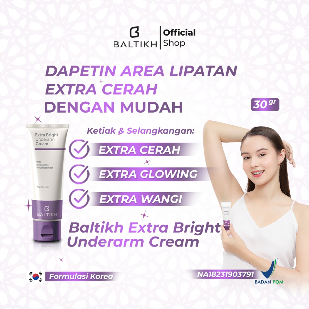 Jual BALTIKH BAKUCHIOL BALTIKH Extra Bright Underarm with Bakuchiol ...