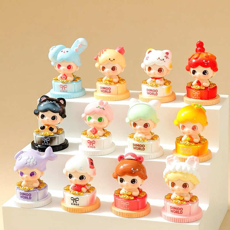 Jual Dimoo Mini Figure Cake Pop Mart Lucu Banyak Model Kualitas Terbaik ...