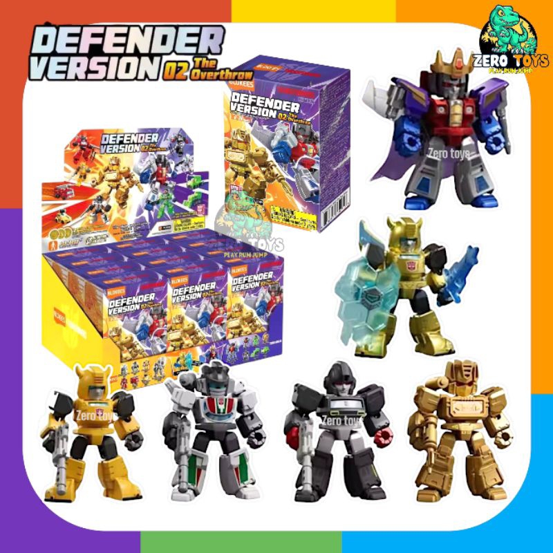 Jual Blokees Transformers Defender Version 02 The Overthrow action ...