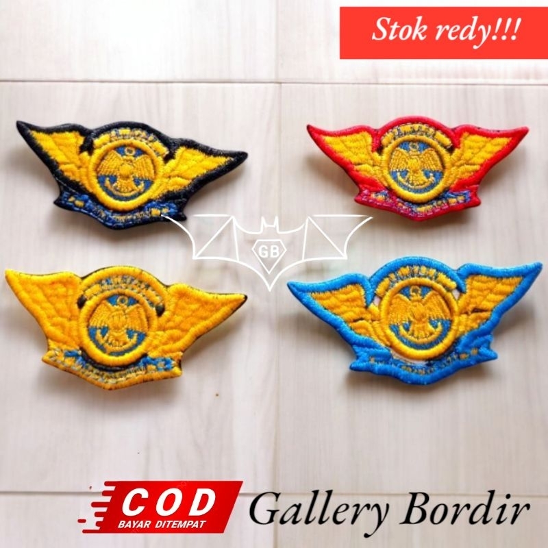 Jual logo bordir wing pelopor keselamatan dishub | Shopee Indonesia