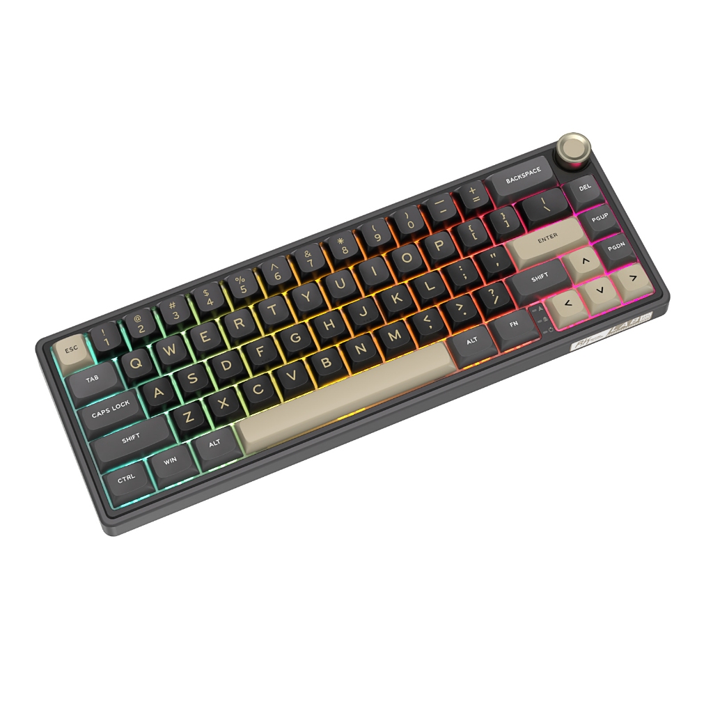 Jual Royal Kludge RK R65 Black 66 key Wired Gaming Keyboard | Shopee ...