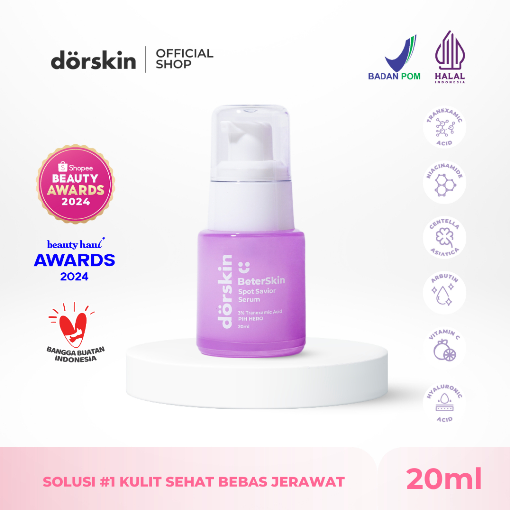 Jual [EXCLUSIVE PROMO] Dorskin BeterSkin Spot Savior Serum - Serum Dark ...