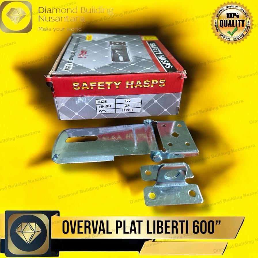 Jual Overval Plat Silver Cantolan Kait Gembok Kualitas TERBAIK dan ...