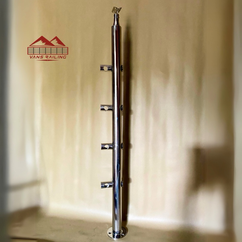 Jual Tiang Railing Tangga Pipa 1 1/2inch Jari Jari Stainless SUS304 ...