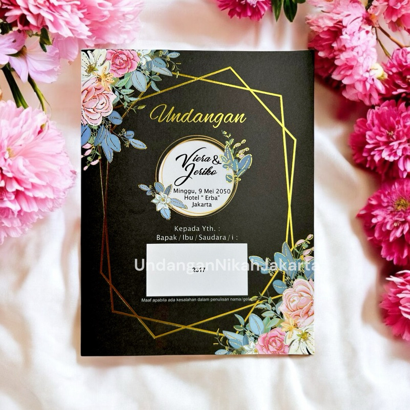 Jual Blangko Undangan Kosong Pernikahan Erba BLANKO UNDANGAN MURAH ...