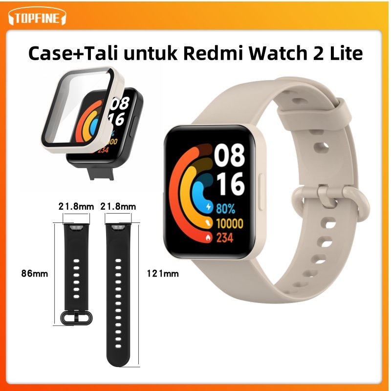 Jual Tali Strap For Xiaomi Redmi Mi Watch Lite/Redmi Watch 2 Lite- Silicone Mi Watch Silikon ...