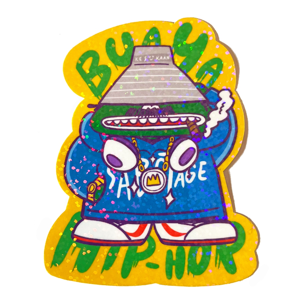 Jual STICKER GLITTER BUAYA HIP HOP | Shopee Indonesia