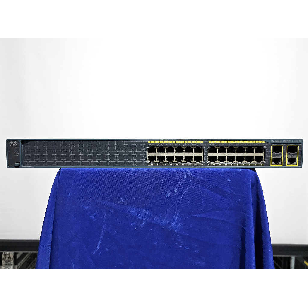 Jual Switch Hub Cisco Catalyst 2960 24 TC S 24 Port 10 100 2 Port ...