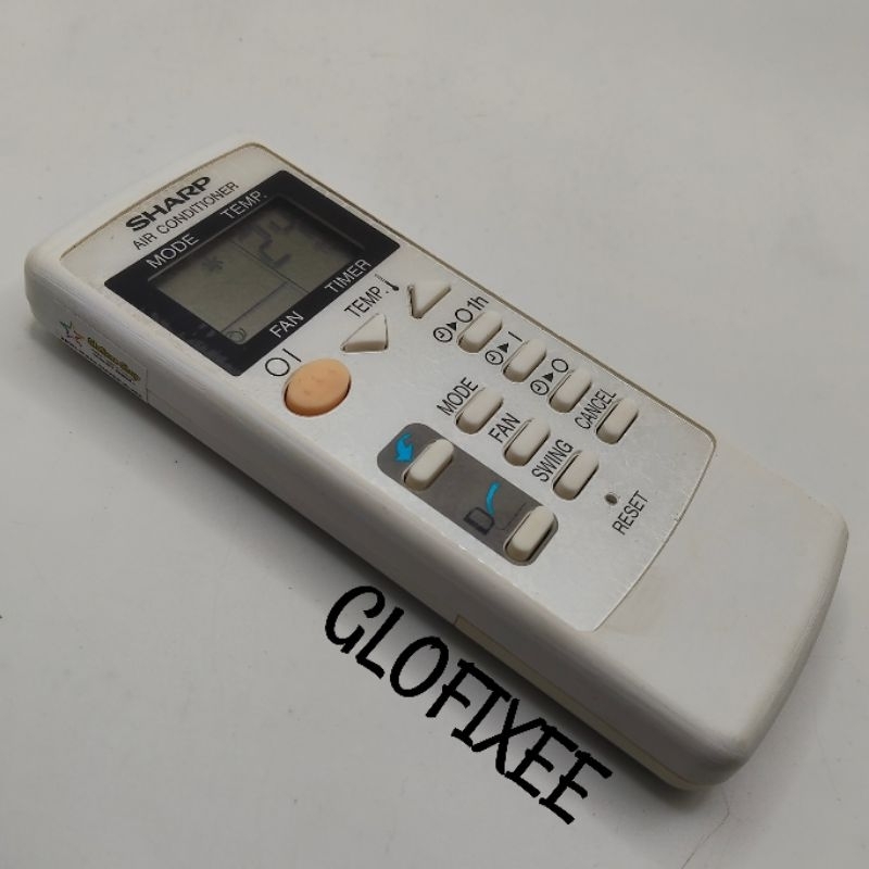 Jual REMOTE AC SHARP ORIGINAL CRMC-A793 ORIGINAL | Shopee Indonesia