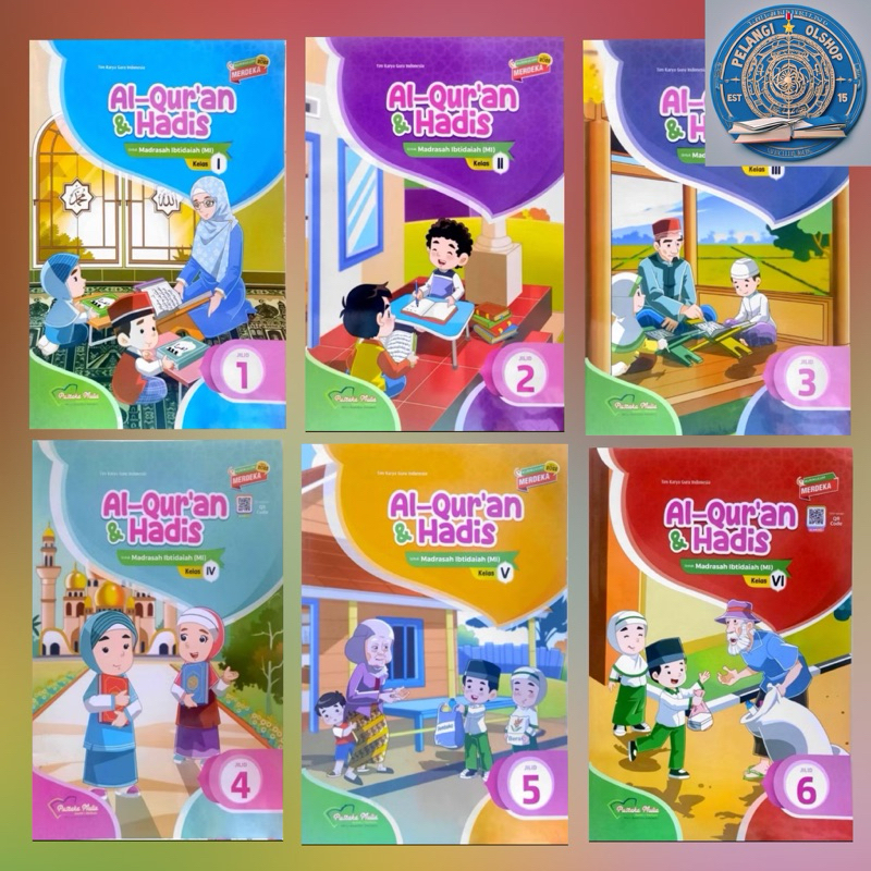 Jual PUSTAKA MULIA AL-QUR’AN DAN HADIS MADRASAH IBTIDAIYAH MI KELAS 1 2 3 4 5 6 KURIKULUM ...