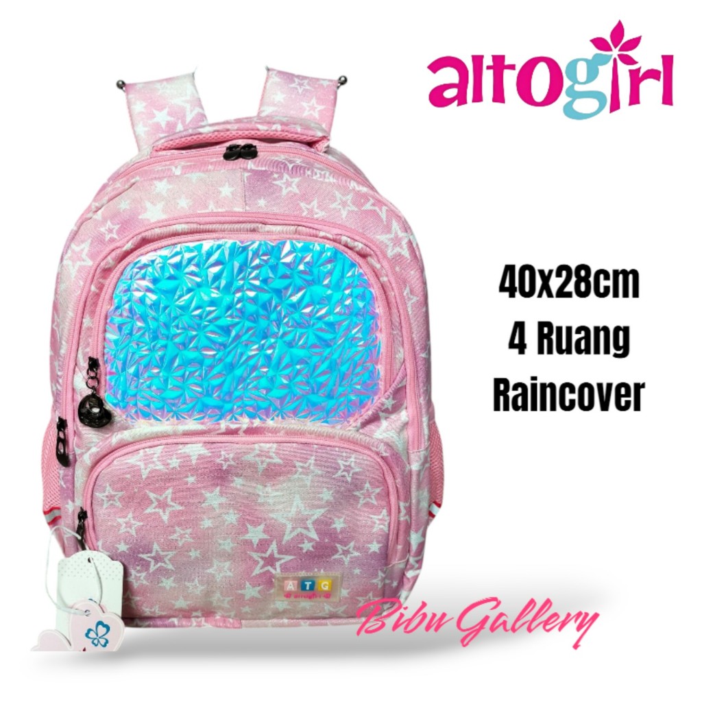 Jual Tas Ransel Backpack Sekolah Anak Perempuan Alto Girl Original Holo 75396 | Shopee Indonesia