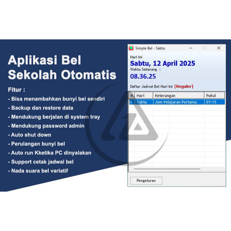 Jual Jual Software Bel Sekolah Otomatis | Shopee Indonesia