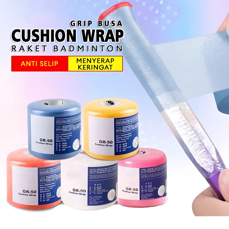 Jual Grip Busa Raket Badminton / Cushion Grip / Wrap Badminton / Grip ...