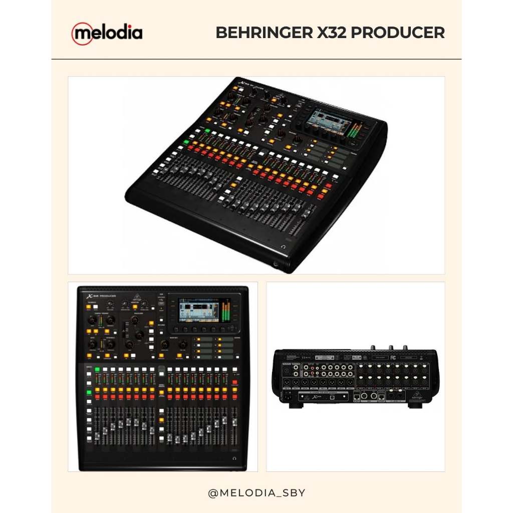 Jual Behringer X32 Producer, Digital Mixing Console with Midas Preamps ...
