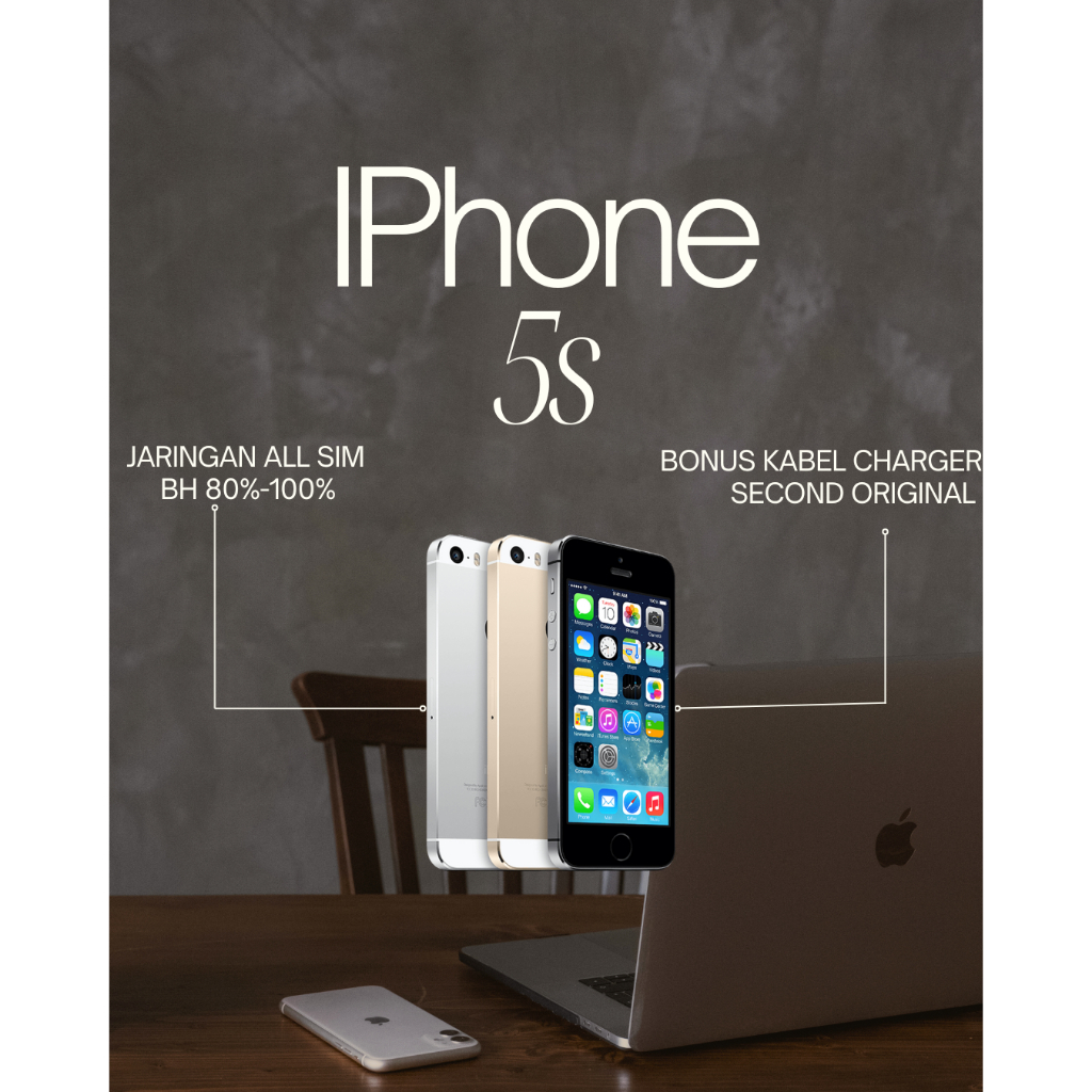 Jual IP 5s Wifi / Cellular 4G Second Normal Mulus Murah | Shopee Indonesia