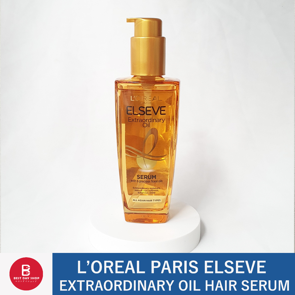 Jual LOREAL PARIS ELSEVE EXTRAORDINARY OIL GOLD HAIR SERUM 100 ML ...