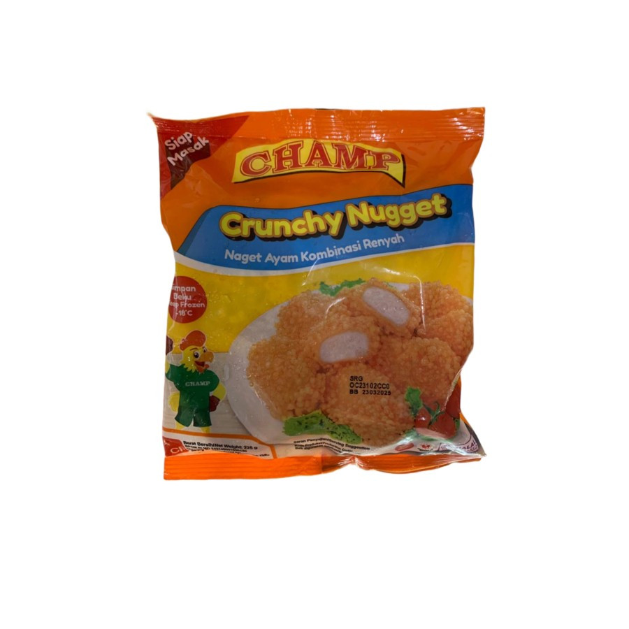 Jual CHAMP CRUNCHY Regular Nuget 225 GR | Shopee Indonesia