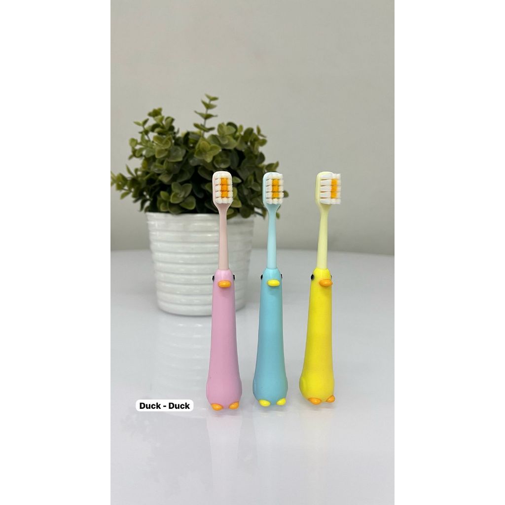 Jual Omica Duck-Duck Sikat Gigi Balita Karakter Bebek Usia 3+ Tahun ...