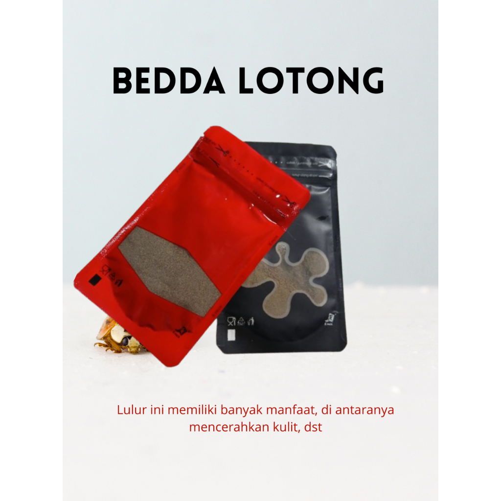 Jual BEDDA LOTONG LULUR SCRUB ALAMI TRADISIONAL VIRAL KHAS BUGIS BEDAK ...