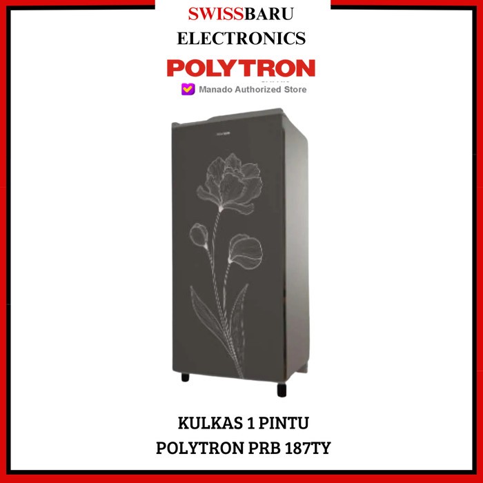 Jual MANADO - KULKAS 1 PINTU POLYTRON PRB 187TY | Shopee Indonesia