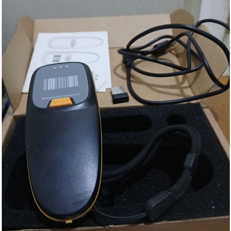 Jual Scanner Barcode Kantong Portable model 1D dan 2D QR Code | Shopee ...