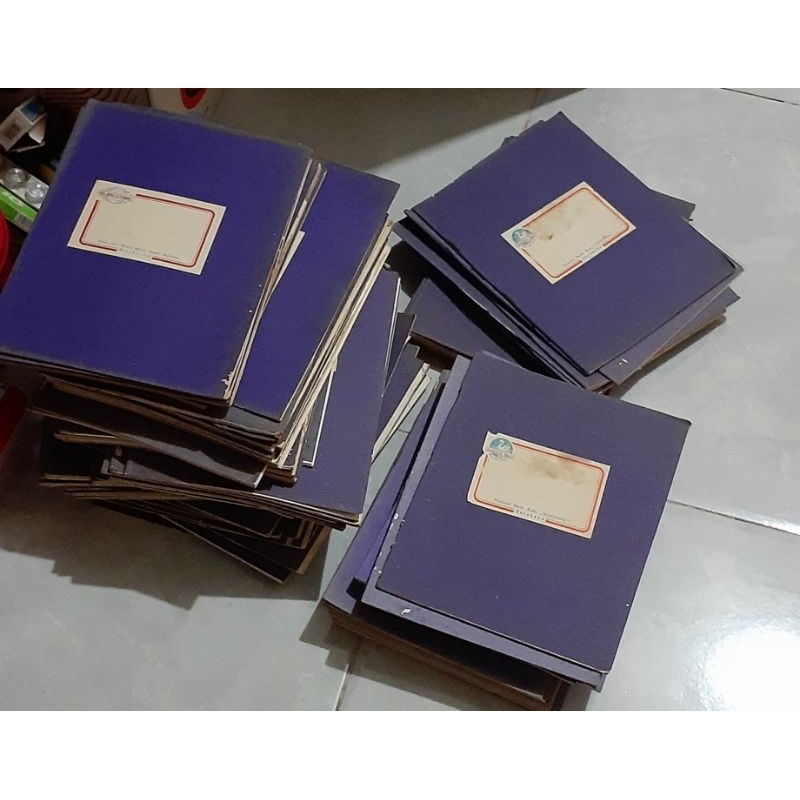 Jual Buku Tulis Kuno Sampul Biru Tua | Shopee Indonesia