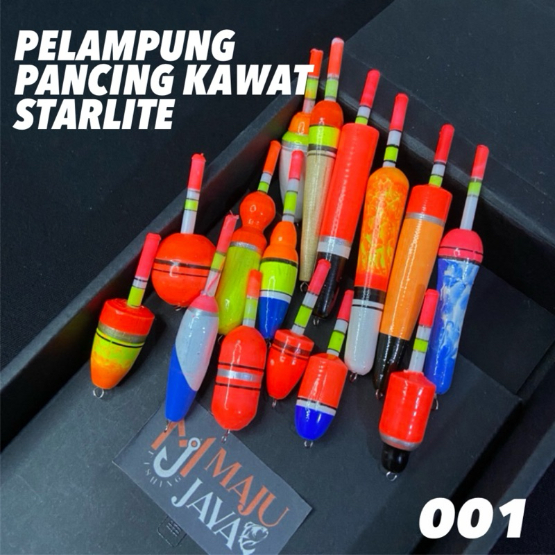 Jual Pelampung Pancing Starlite Kawat Kambangan ukuran 3-7cm MJ FISHING ...