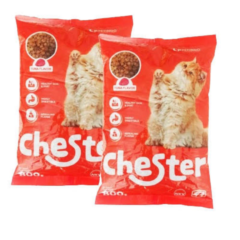 Jual Chester Cat Food Makanan Kucing Dewasa Tuna 800gram | Shopee Indonesia