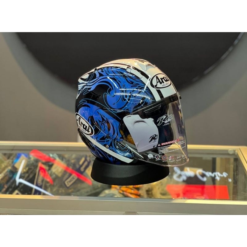 Jual ARAI RIPTIDE BIRU RAM 3 (MHR) | Shopee Indonesia