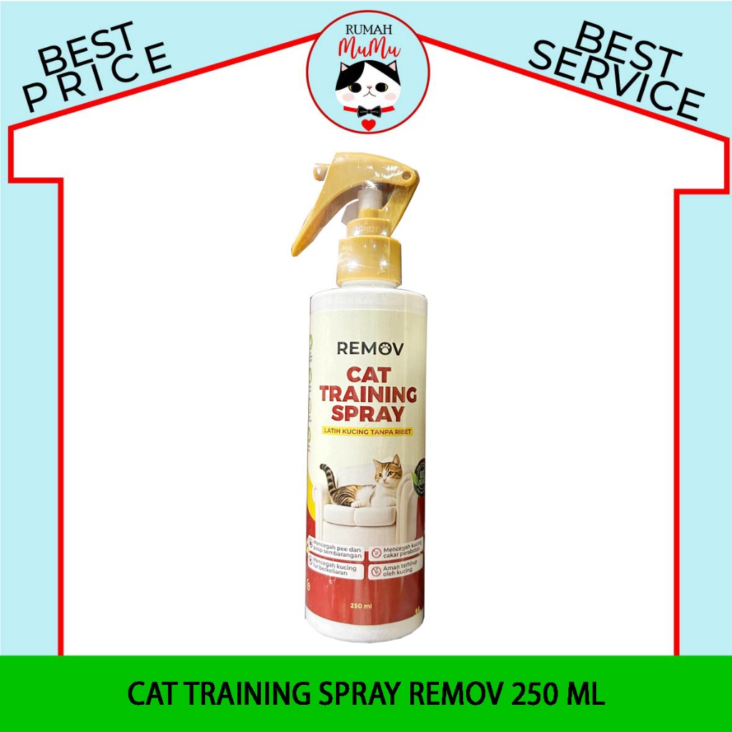 Jual CAT TRAINING SPRAY LATIH KUCING AMAN RAMAH LINGKUNGAN 250 ML ...