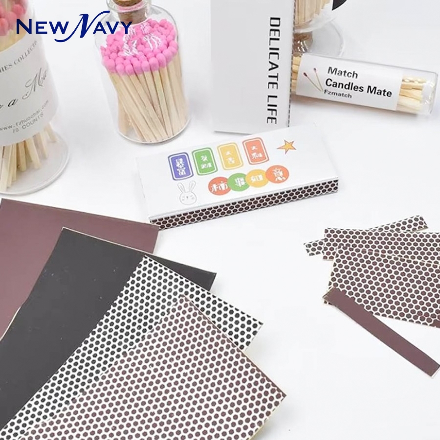 Jual Match Paper Striker Adhesive Sticker for Match Box - Kertas Gesek ...