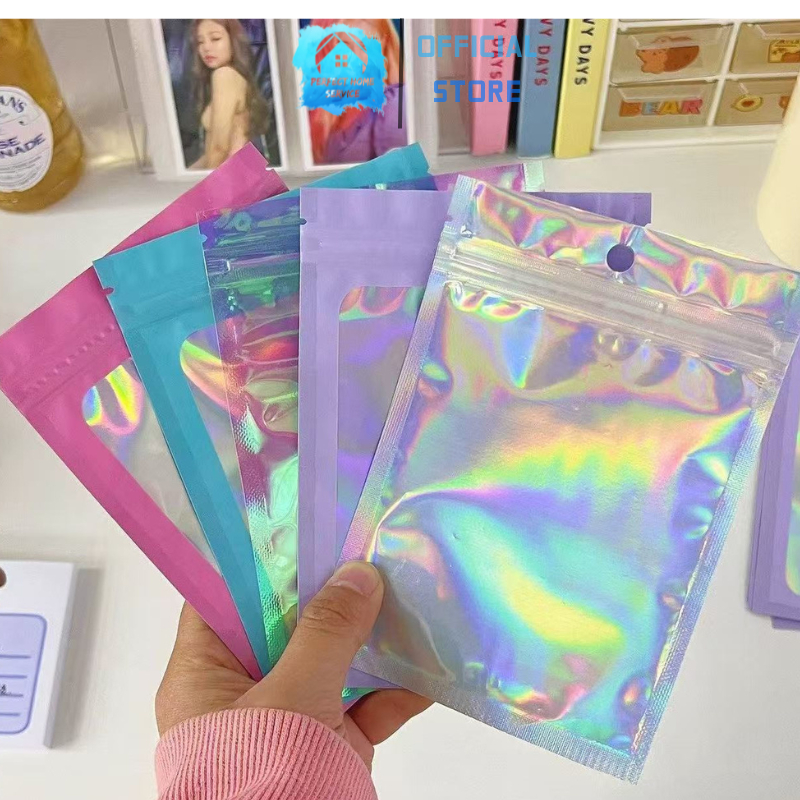 Jual KANTONG ZIPLOCK HOLOGRAM LASER – PLASTIK SELF SEALING FANCY ...
