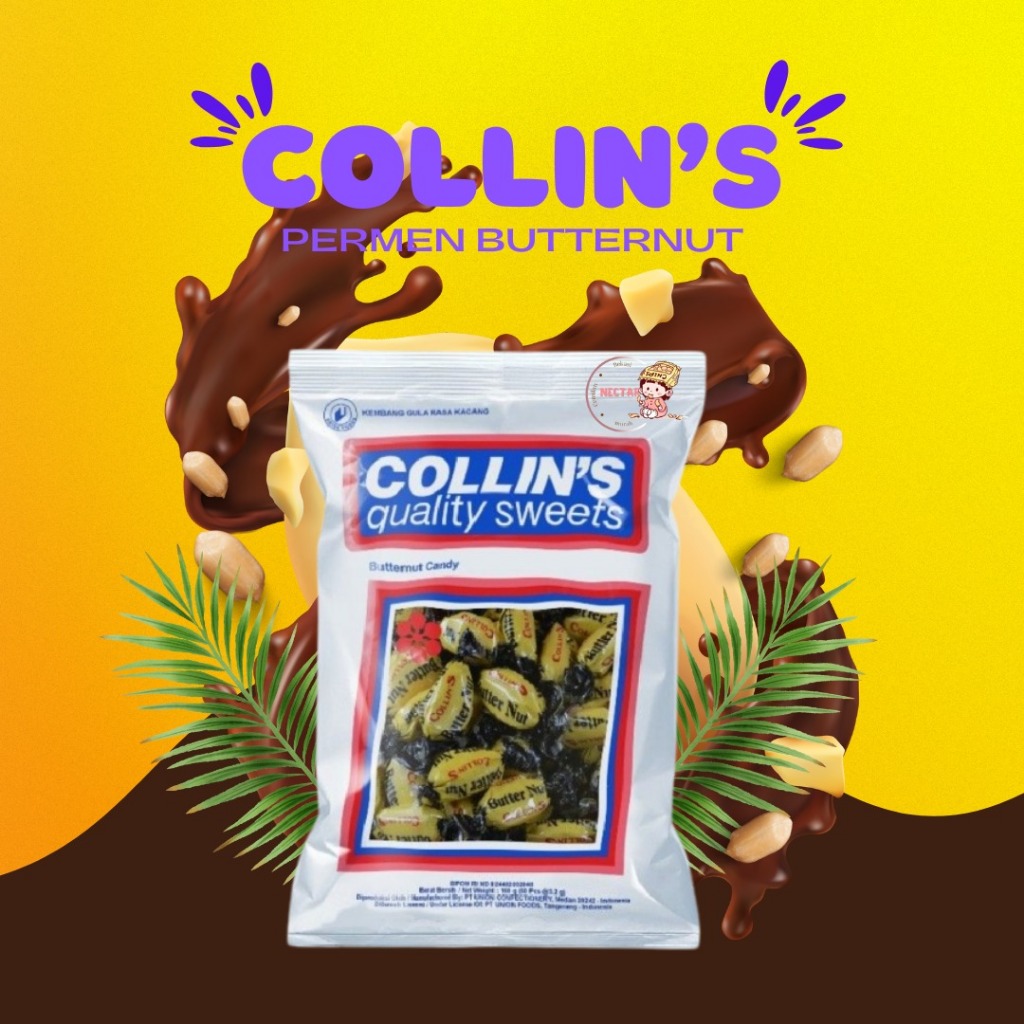 Jual Collins - Permen Kacang Butternut Legend (Pack) | Shopee Indonesia