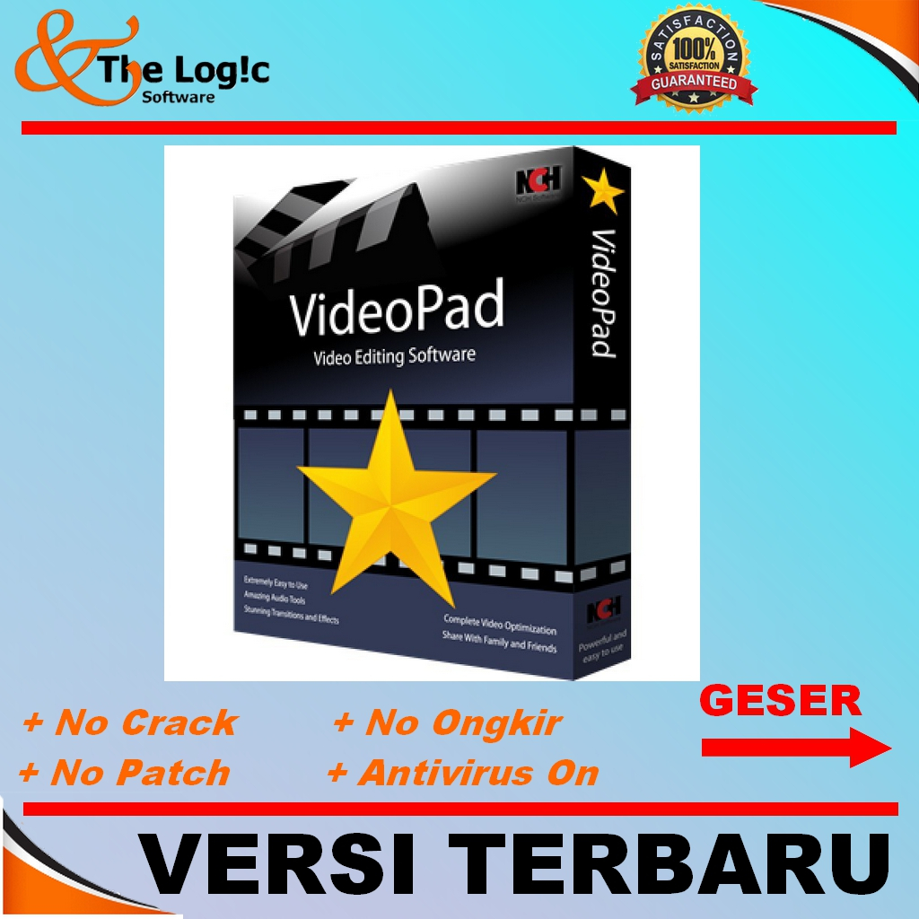 Jual NCH Videopad Pro Full Version video editor | Shopee Indonesia