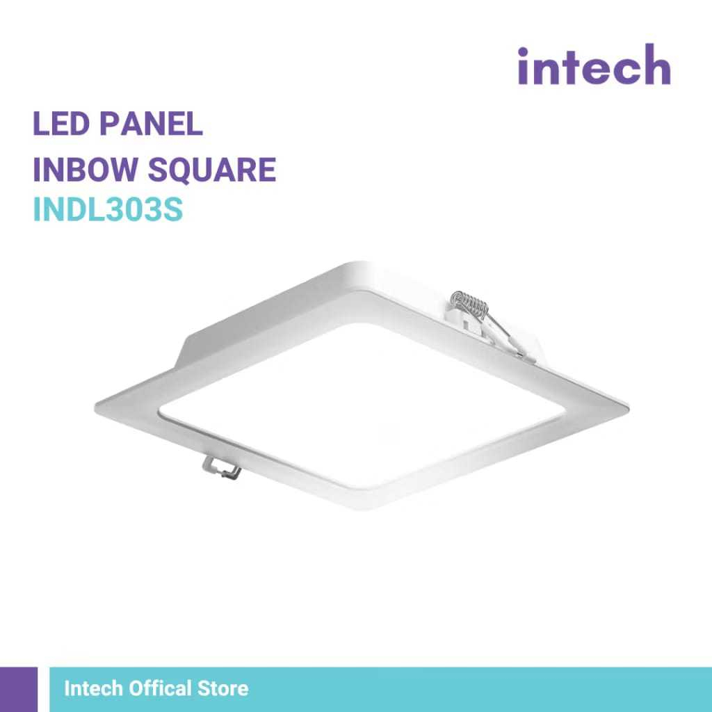 Jual INTECH Lampu Downlight LED INDL303S 12 Watt - Lampu Plafon Kotak ...