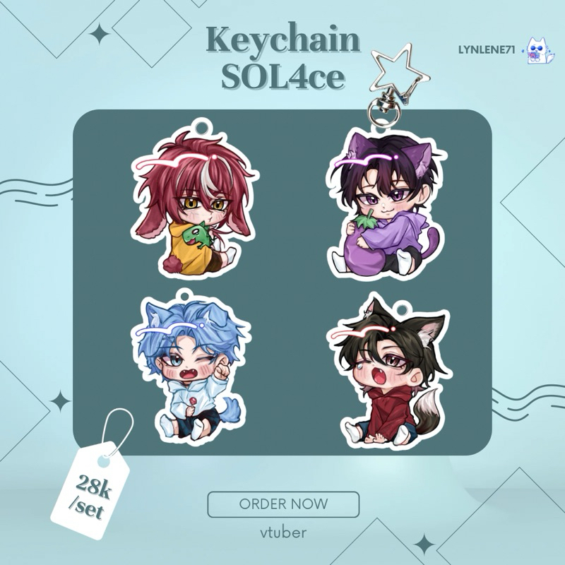 Jual (lynlene71.)Keychain SOL.4CE | Shopee Indonesia