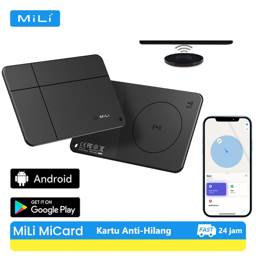 Jual Mili MiCard Cho Android Pro Smart Anti-Loss Card With NFC Lost Function Mode Support ...