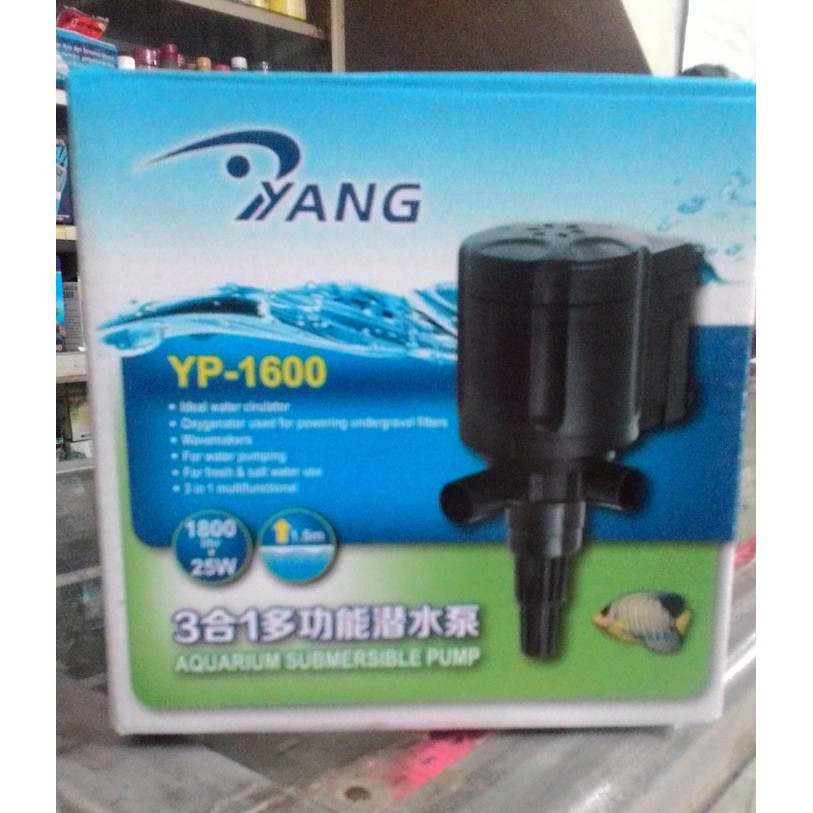 Jual YANG YP-1600 Submersible Pump ( Pompa Air Celup Akuarium ...