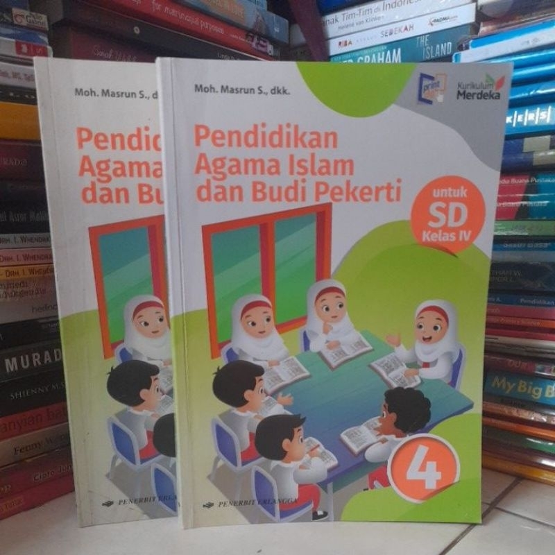 Jual BUKU AGAMA ISLAM UNTUK SD KELAS 4 KURIKULUM MERDEKA/ERLANGGA | Shopee Indonesia