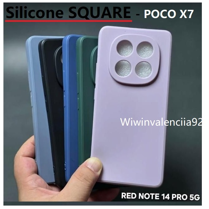 Jual POCO X7 / X7 PRO Case Hitam Ungu Hijau Biru Bagus Softcase TPU ...