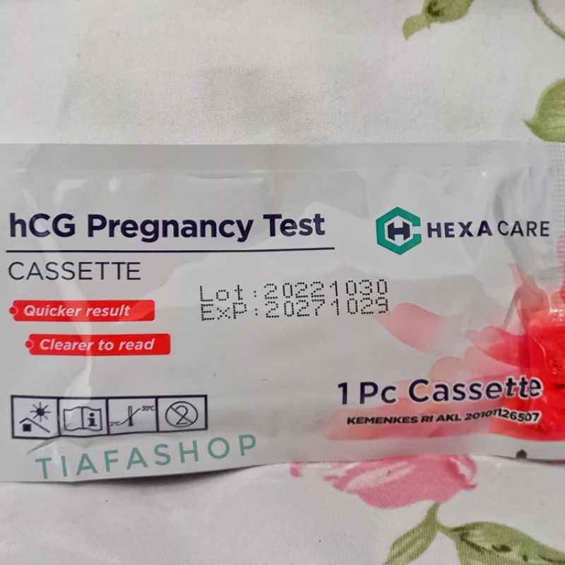 Jual hexacare hcg pregnancy test cassette tes hamil kehamilan dengan ...