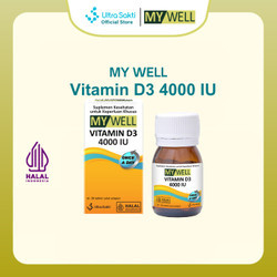 Jual My well vitamin d3 1000 dan 4000 iu | Vitamin D3 isi 20 tablet ...