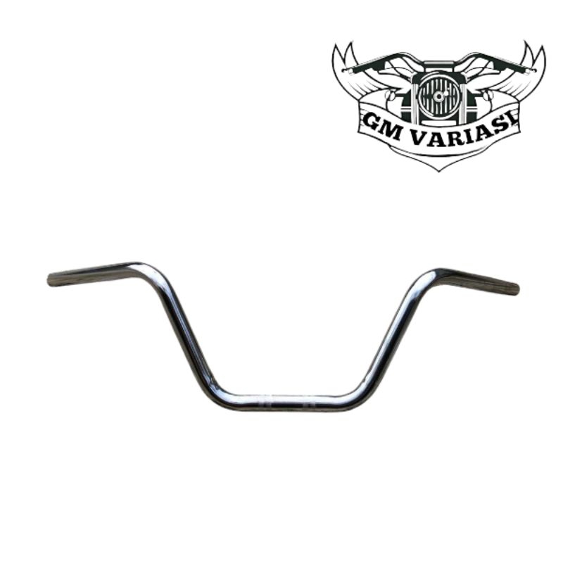 Jual Stang Custom British Camar Model Kaisar Universal Chrome | Shopee ...