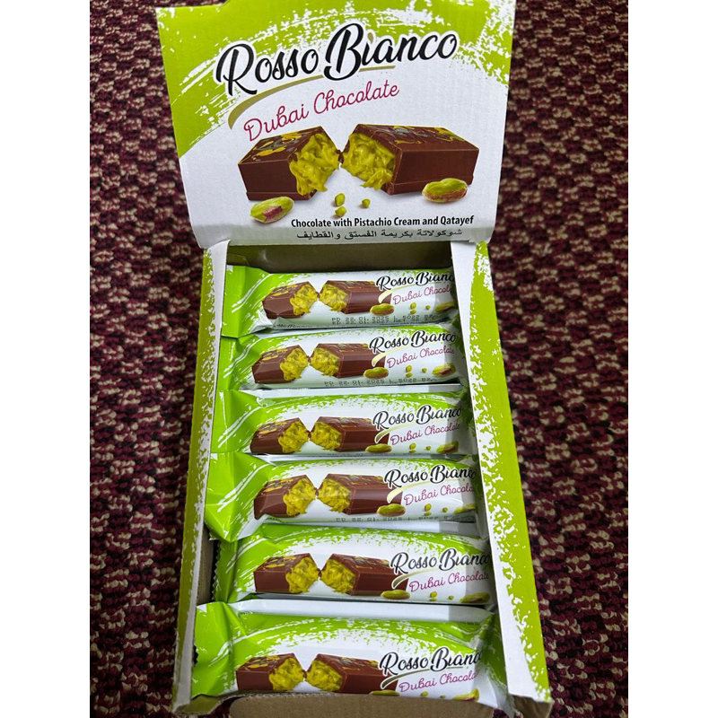 Jual coklat dubai merek rosso bianco (harga untuk 1 pcs) | Shopee Indonesia