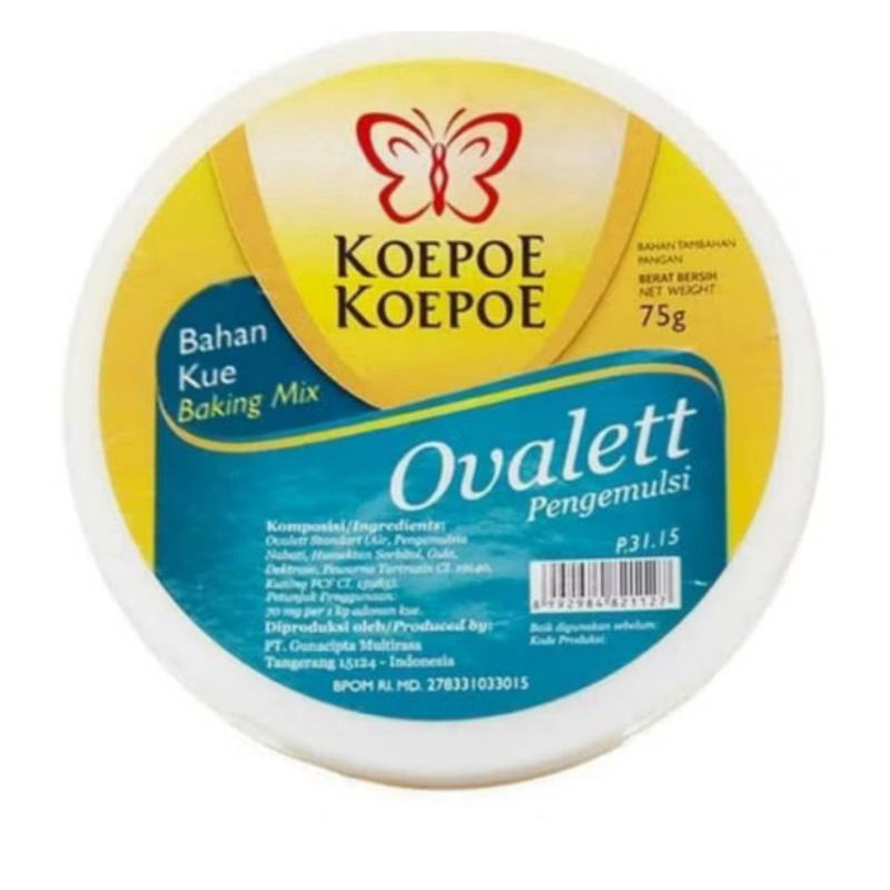 Jual Koepoe Ovalet 75g | Shopee Indonesia