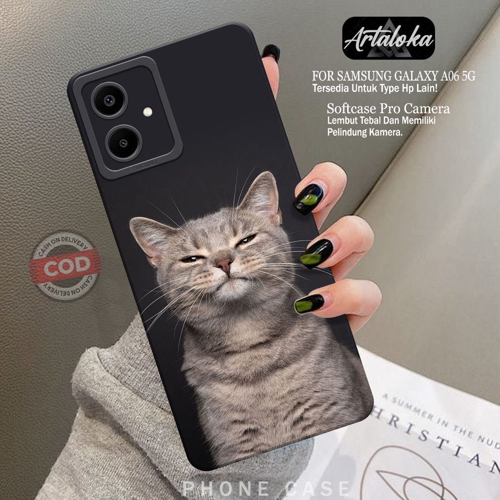 Jual Softcase Hp Samsung Galaxy A06 5G 2025 Fashion Case Kucing Lucu ...