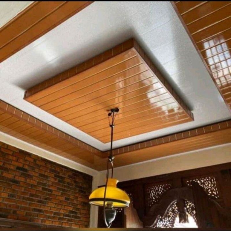 Jual plafon pvc murah bahan dan terpasang | Shopee Indonesia