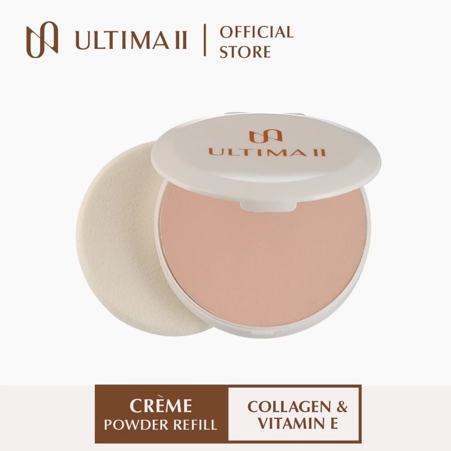 Jual Ultima II Delicate Creme Powder Make Up REFILL | Shopee Indonesia