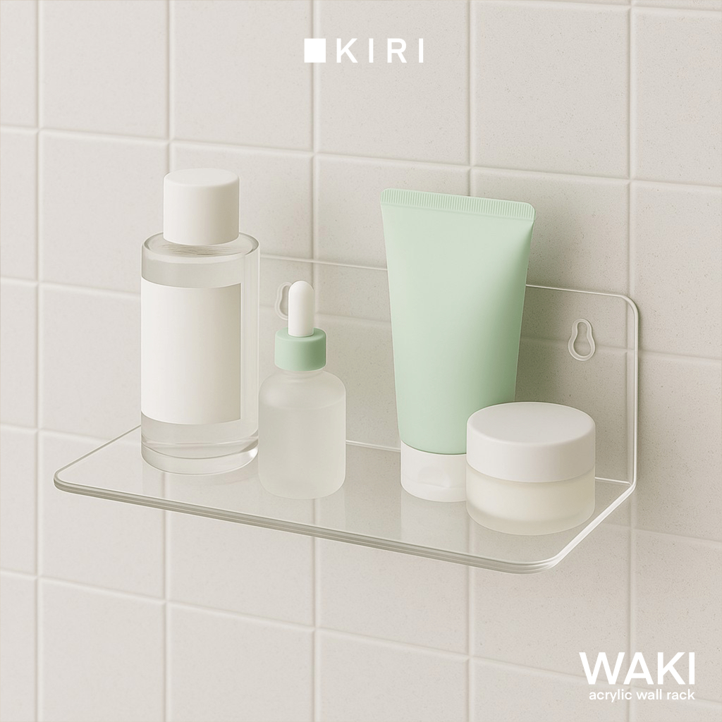 Jual Rak Ambalan Tempel Dinding Display Akrilik Estetik Gantung ...